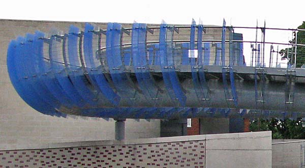 Whittle Arch and Glass Bridge, Coventry, UK