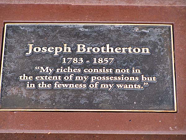 Joseph Brotherton Statue - New Bailey