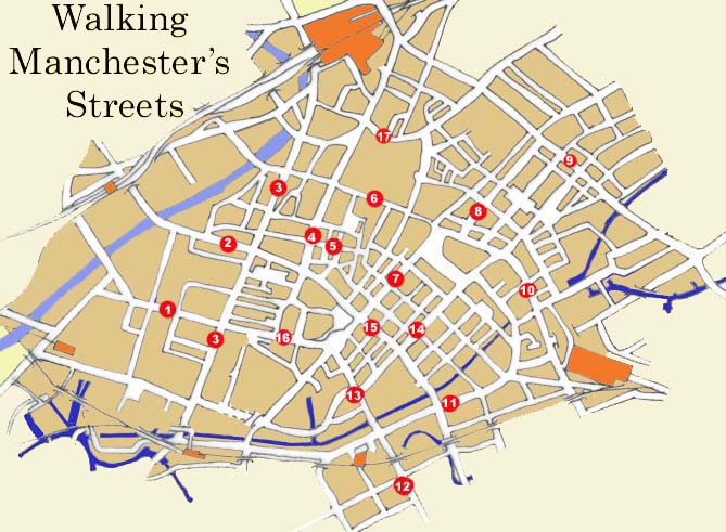 Ashley Streets Manchester Map