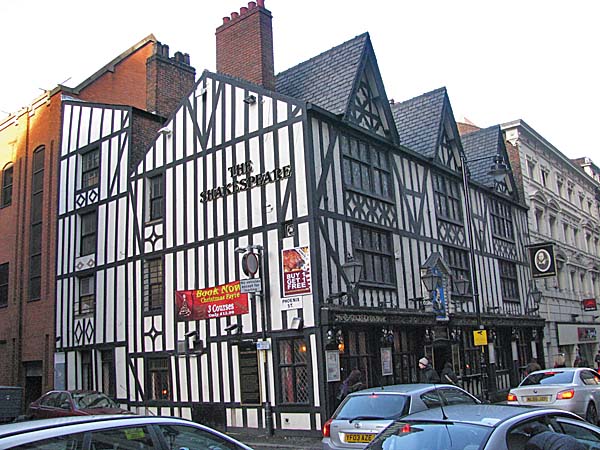 The Shakespeare pub