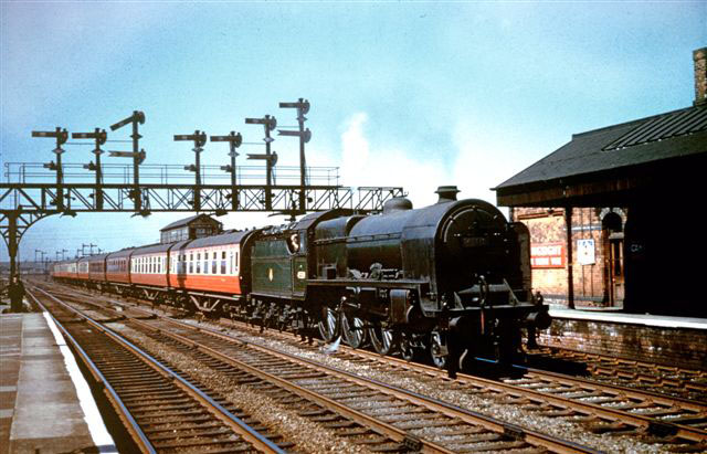 Location of Longsight Station and Railway Depot